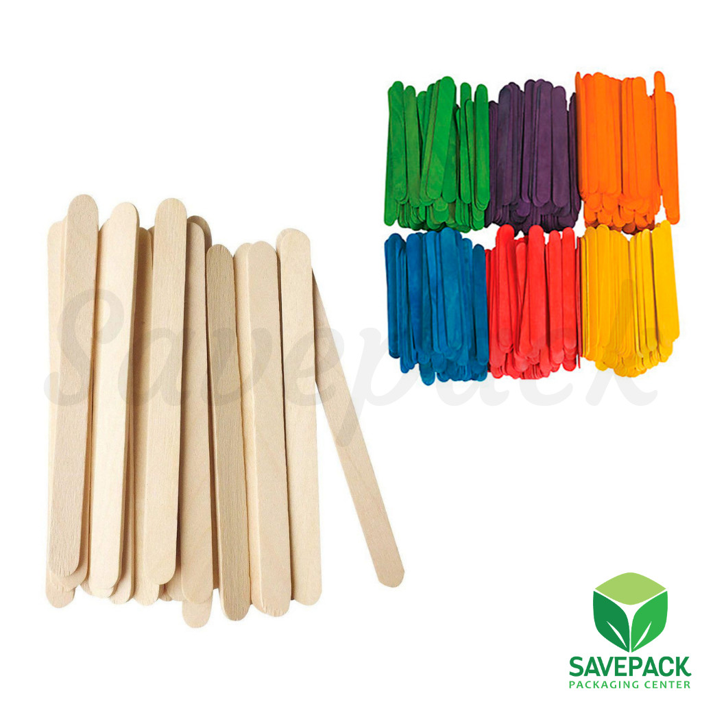 Plain Popsicle Sticks (approximately 100pcs) | Shopee Philippines