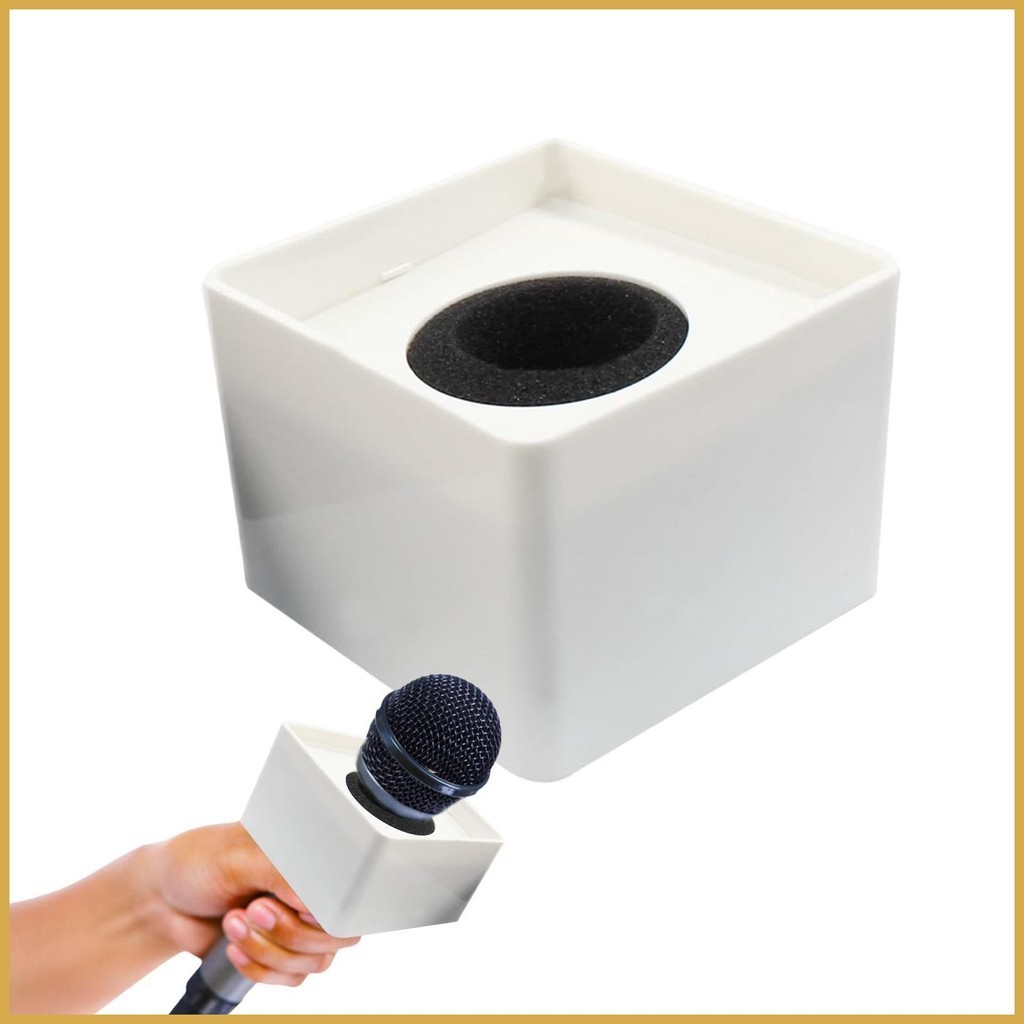 Microphone Flag Station Studio Microphone Holder Station ABS Logo Flag ...