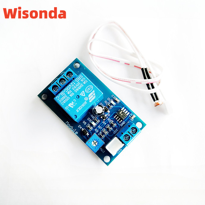 XH-M131 DC 12V Light Control Switch Photoresistor Relay Module Detection Sensor 10A brightness ...