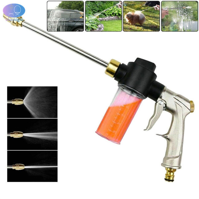 【COD】 High Pressure Hose Sprayer With Soap Dispenser 20m Spray Distance ...