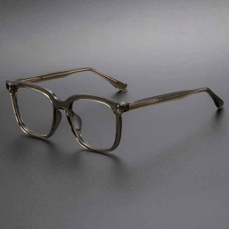 Square Optical Glasses Frame TR90 Thick Frame Glasses Men Women ...