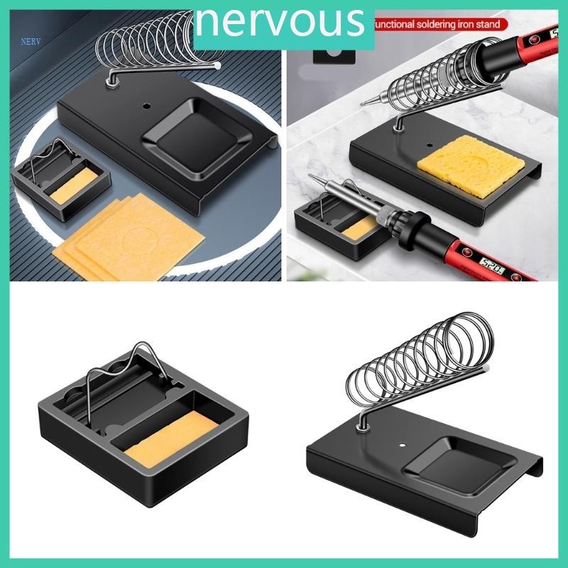 NERV Portable Soldering Iron Stand Spring Holder Support Station Solder ...