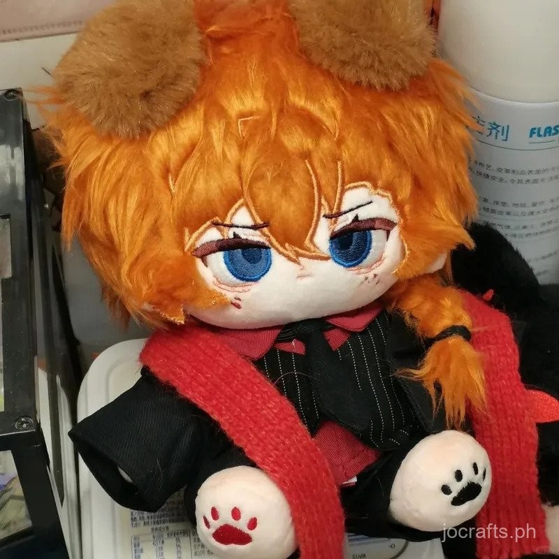 Chuuya Nakahara 20cm Cotton Doll Anime Bungou Stray Dogs Surrounding ...