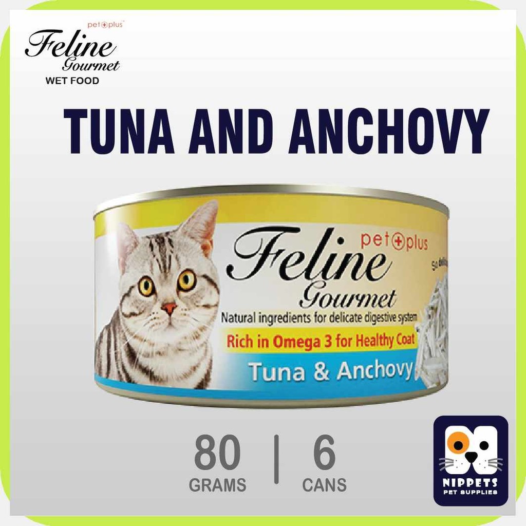 FELINE$Wi&GOURMET%jx(Tuna.XV#and]Cg#Anchovy]Kj#Wet]UB#Cat]q#Food]Z#in ...