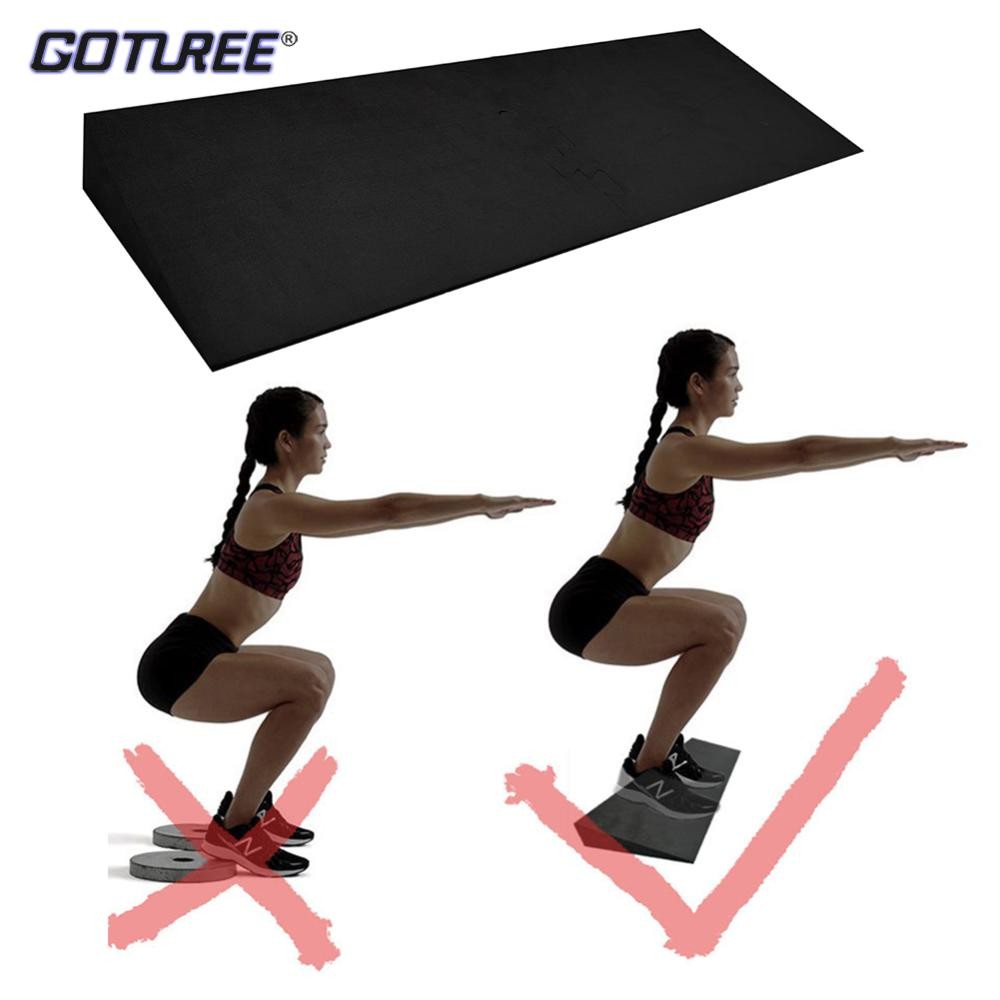 Squat Wedge Block Slant Board Calf Stretcher Incline Board ...