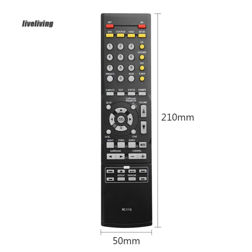 RC-1115 Remote Controller for Denon RC-1120 AVR-1312 AVR-1311 AVR-1612 * [liveliving.ph ...