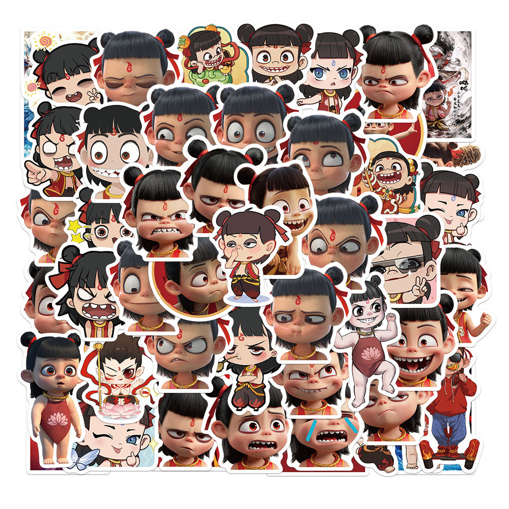 2025 New NeZha 2 Stickers with Free Photocards Collection Kid Toy ...