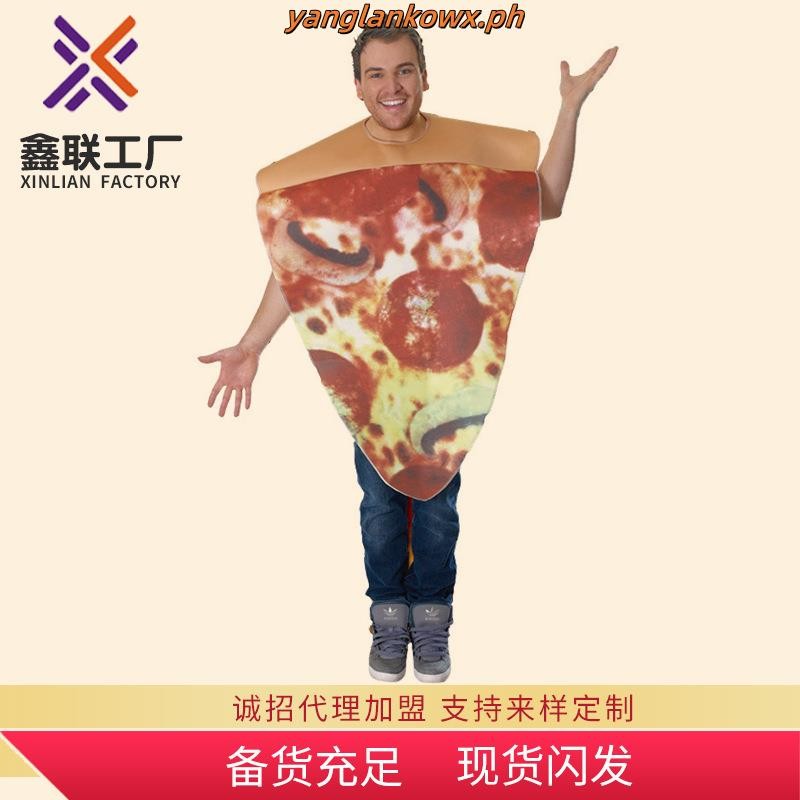 Funny Pizza Costume Adult Food Cosplay Men Women Unisex Outfit for ...