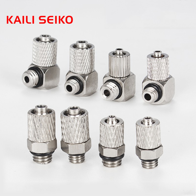 mirco KPC/PL Male Thread M3 M4 M5 Mini Pneumatic Pipe Connector Screw ...