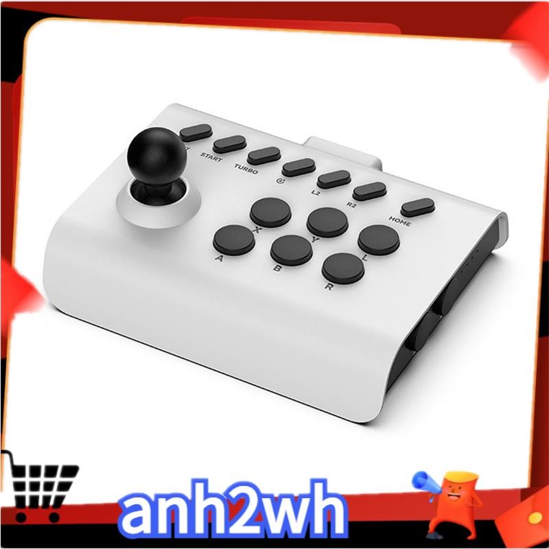 【A-NH】Wireless Joystick Controller Arcade Fighting Game Fight Stick ...