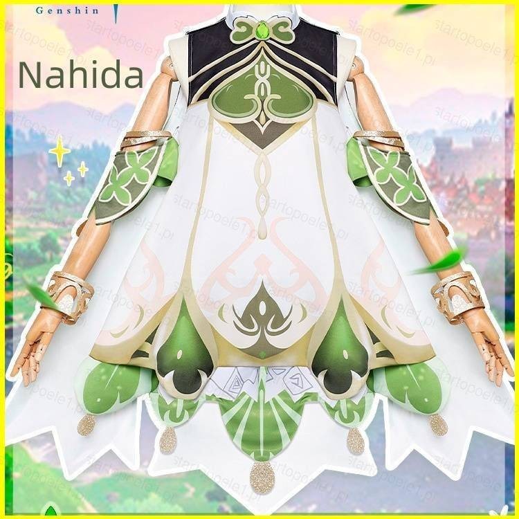 YYDS 12PCS/set Genshin Impact Lesser Lord Kusanali Nahida cosplay cloth ...
