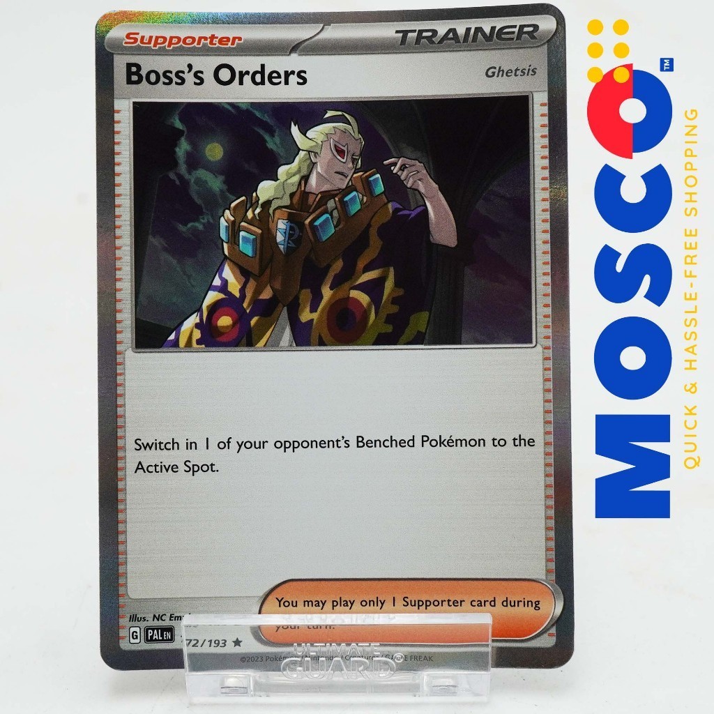Boss's Orders - 172/193 - Holo Rare | Supporter Cards Pokemon TCG ...