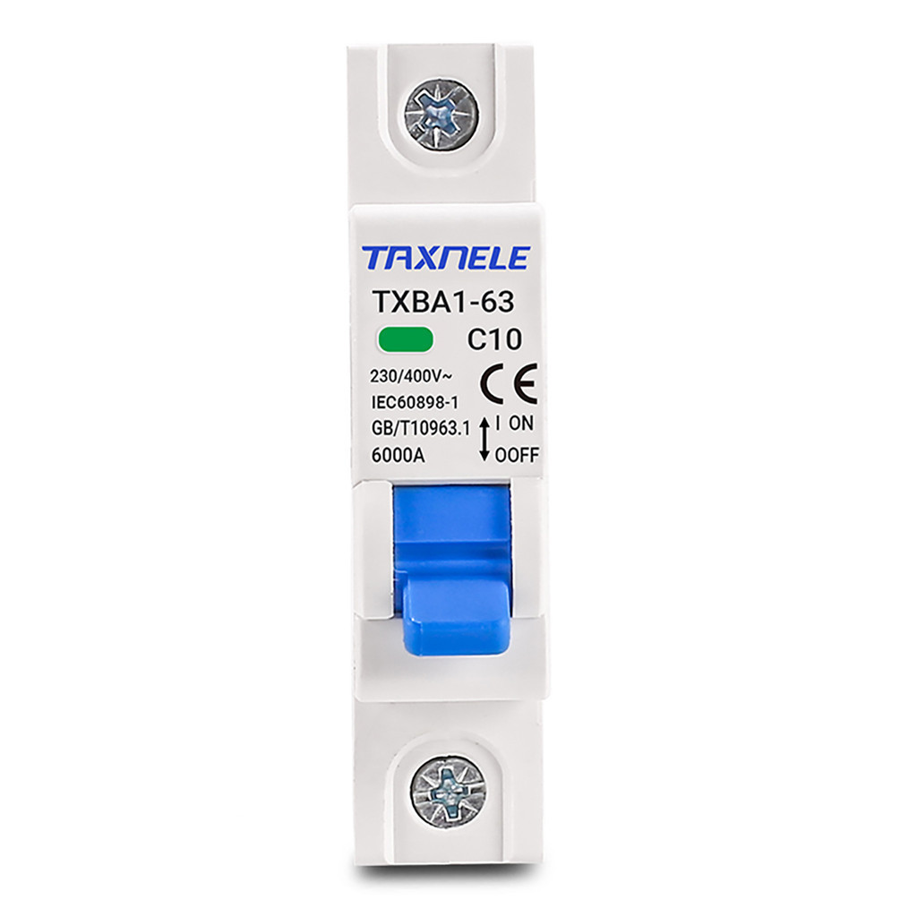 TAXNELE AC DC MCB 1P 2P Circuit breaker Air Switch 10A 16A 32A 63A ...