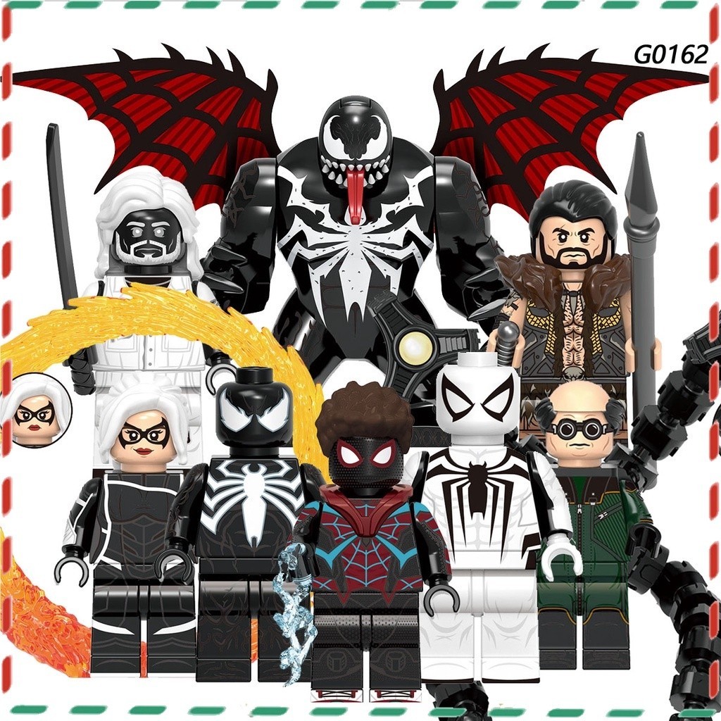 Children's Gift Block superhero Series Venom minifigures model doll ...