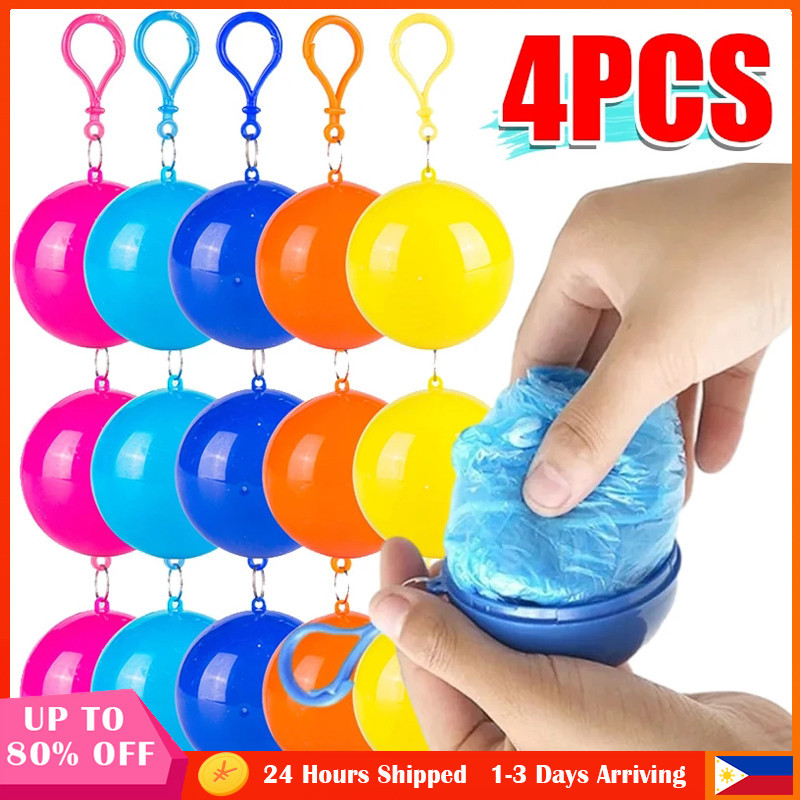 Waterproof Emergency Raincoats Cape / Mini Portable Raincoat Ball ...