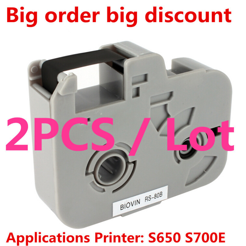 Cable Marker Id Printer Ink Ribbon Cartridges Cassette Rs-80b For ...