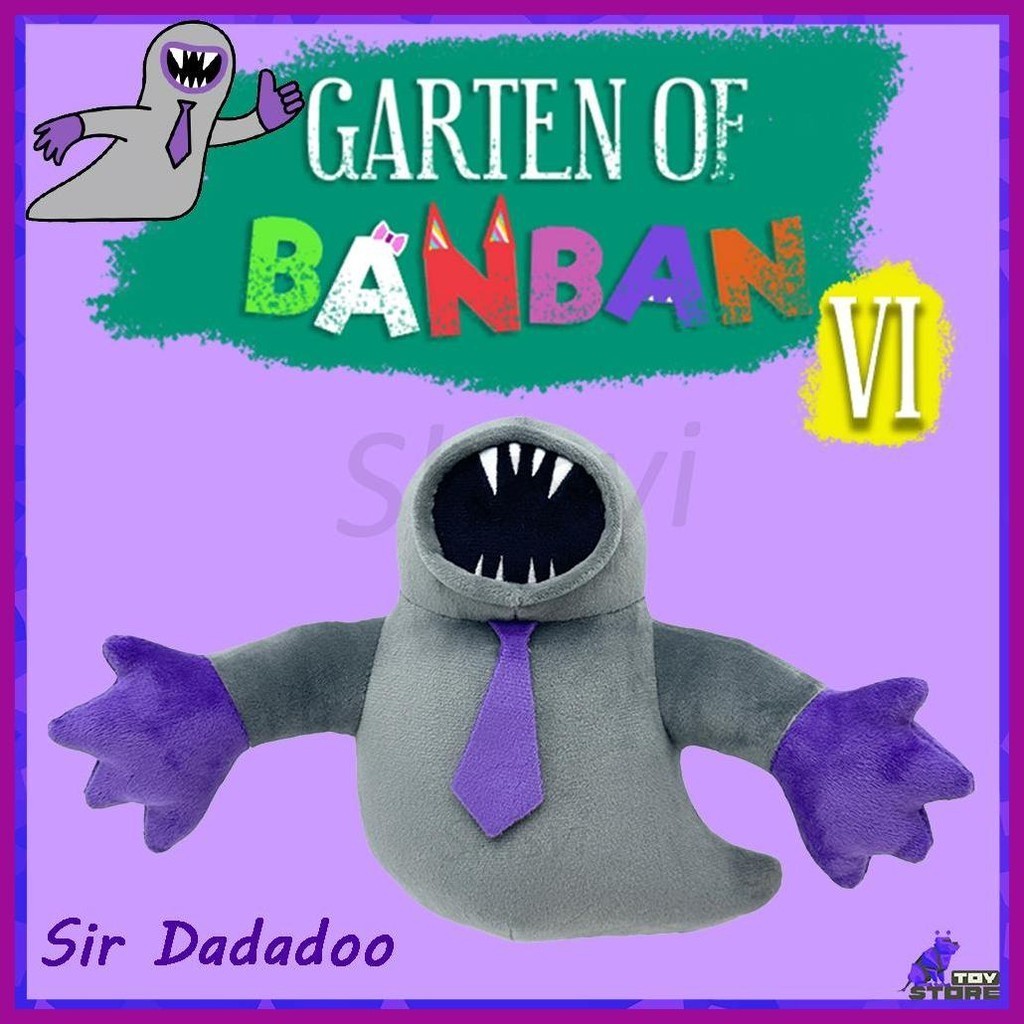 Garten of BanBan 6 Sir Dadadoo Plush Toys 22cm paca3ph | Shopee Philippines
