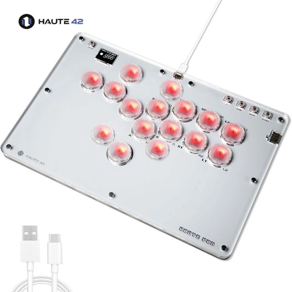 Haute 42 Arcade16keys All Button Gamerfinger With Turbo Functions And Custom Rgb Arcade Controller