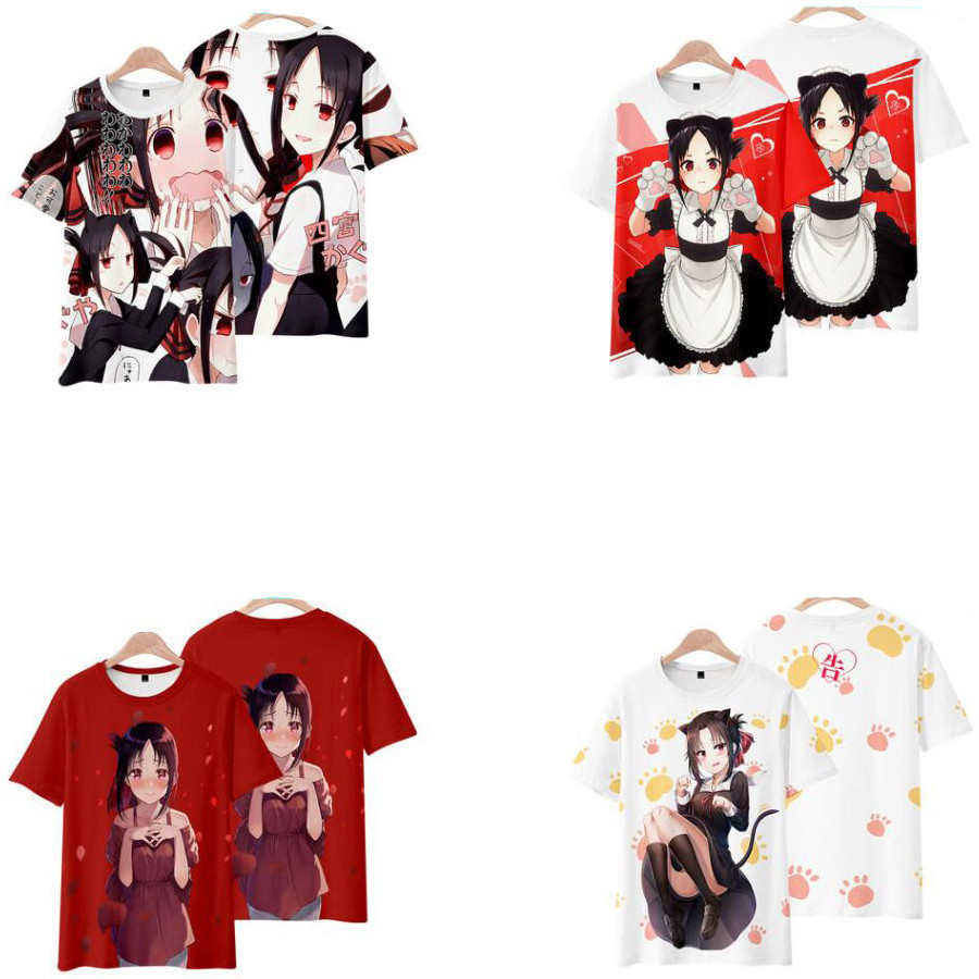 Japan Anime Kaguya Sama Love Is War T Shirt Women Men 3D Print ...