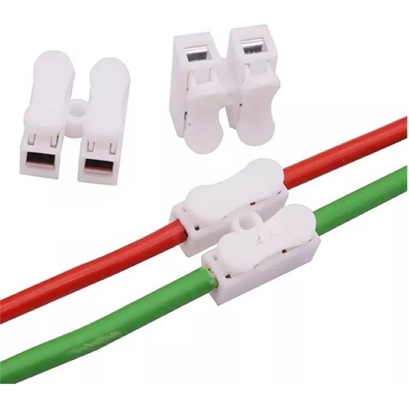 Ch-2 Quick Connect 2 Wire Connector Spring Terminal Cable Connection ...