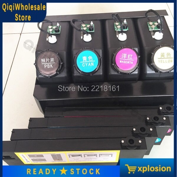 UV Bulk Continuous Ink Supply System CISS Assembly for Epson Roland ...