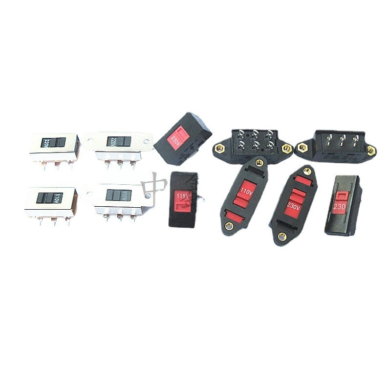 Voltage Conversion Switch 115V to 230V Sliding Switch 110V-220V Power ...
