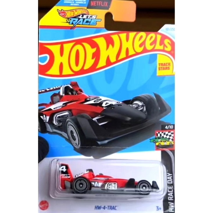 Hotwheels Formula F1 Racing Original Red/HW-4-TRAC 101 24D | Shopee ...