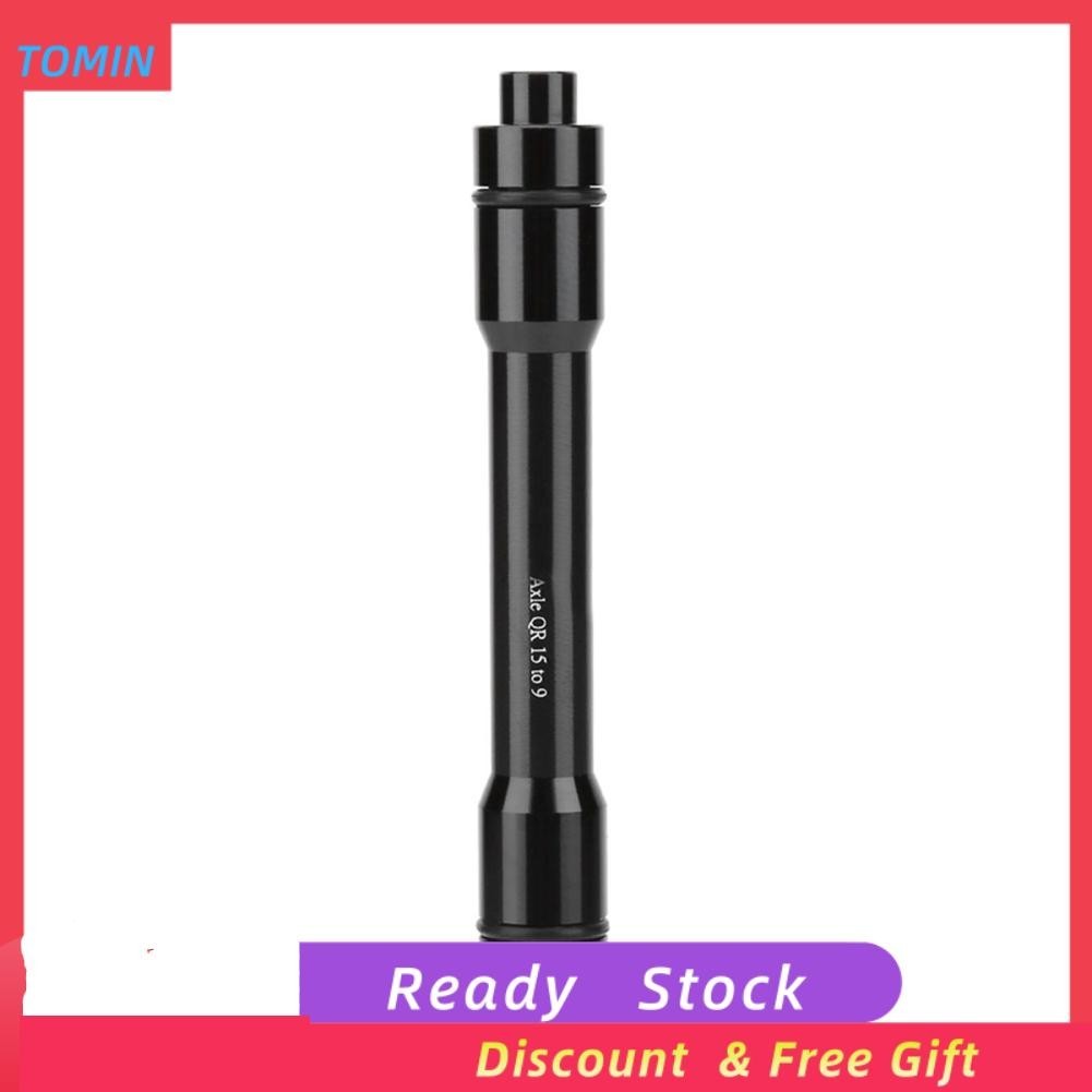 Tominihouse Bicycle Hub Thru Axle Adapter 15MM to 9MM QR Quick Release ...