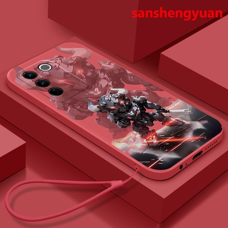 Casing vivo v27 5g v27e v27 pro phone case liquid silicone soft cover ...