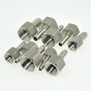 6 Mm 10 Mm 12 Mm Slang Barb Tail 1/4 "1/2" Inch Bsp Connector Joint ...