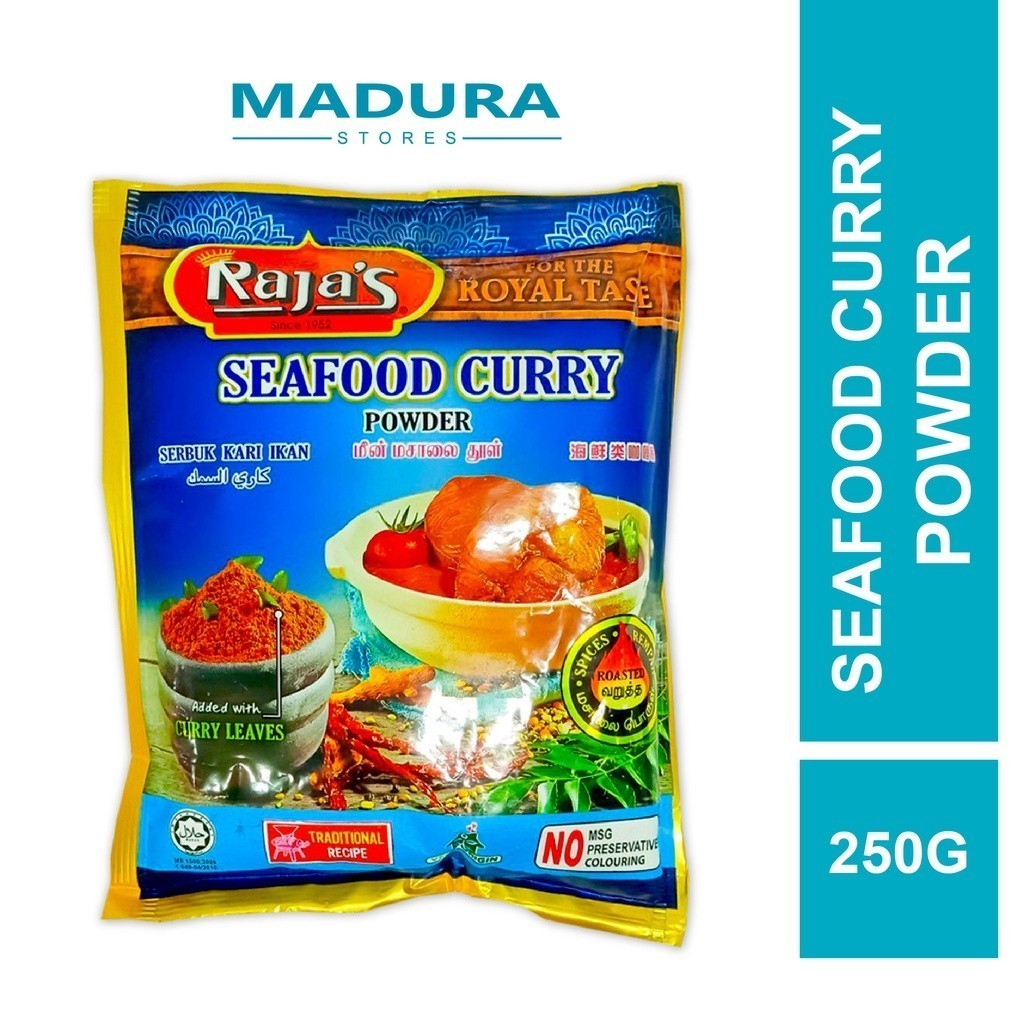 Raja's Seafood Curry Powder 250g | Shopee Philippines