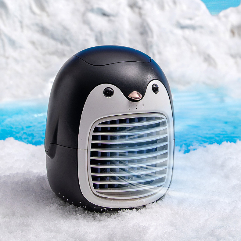 Penguin Air Cooler Rechargeable Mini Refrigeration Humidifier Air ...