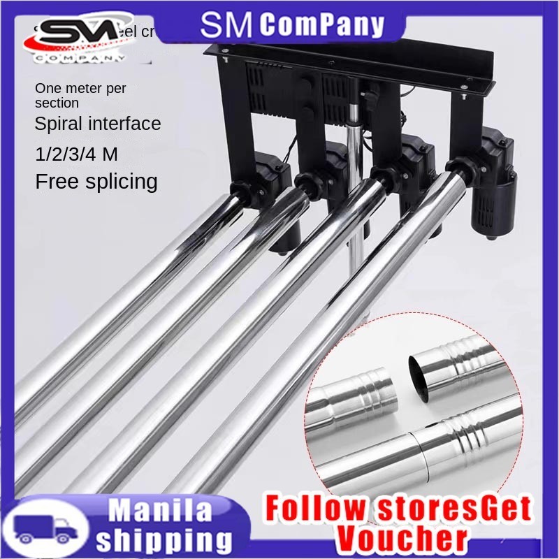 3 Meter Stainless Steel Tube Cross Bar For Background Backdrop Roller ...
