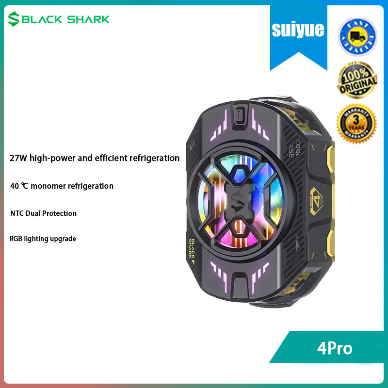 Original Black Shark Magnetic Phone Cooler 4Pro Gaming Air Cooler ...