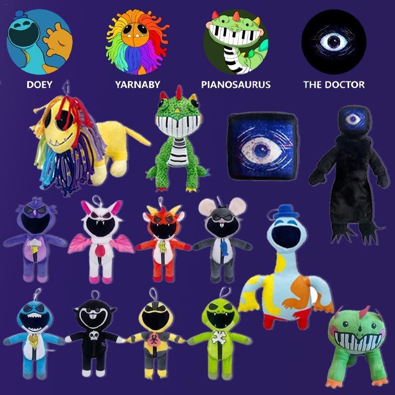 Pianosaurus Poppy Playtime Chapter 4 Doey Yarnaby Pianosaurus The Docter Smiling Critters ...