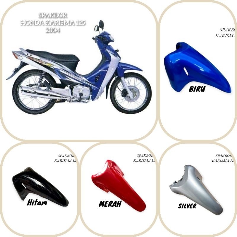 Honda KARISMA 125 Front Fender | Shopee Philippines