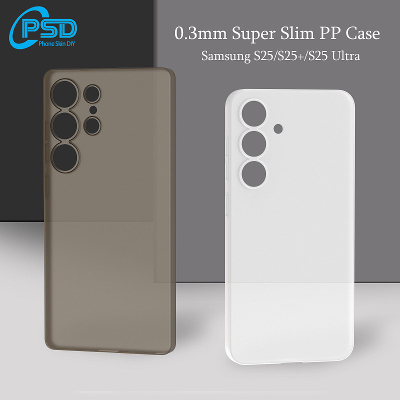 For Samsung S25 Ultra S24 Ultra S23U 0.3mm Super Slim Hard Frosted Phone Case for Galaxy S25/S25 ...