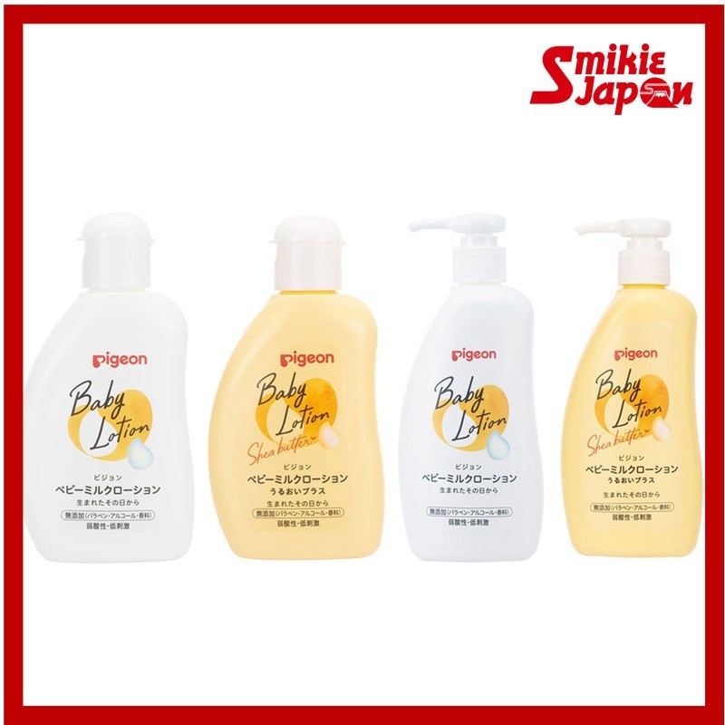 Pigeon Baby Milk Lotion N 120ML/300ML, Moisture Plus 120G/300G - Direct ...