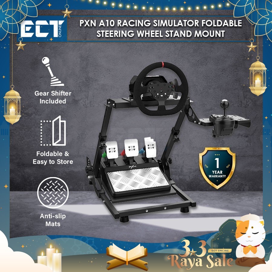PXN A10 Racing Simulator Foldable Steering Wheel Stand Mount for PXN ...