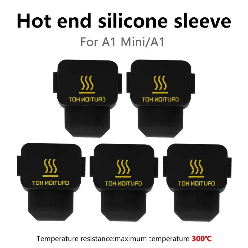 For Bambu Lab A1 Mini Silicone Socks Case 3D Printer Heating Block ...