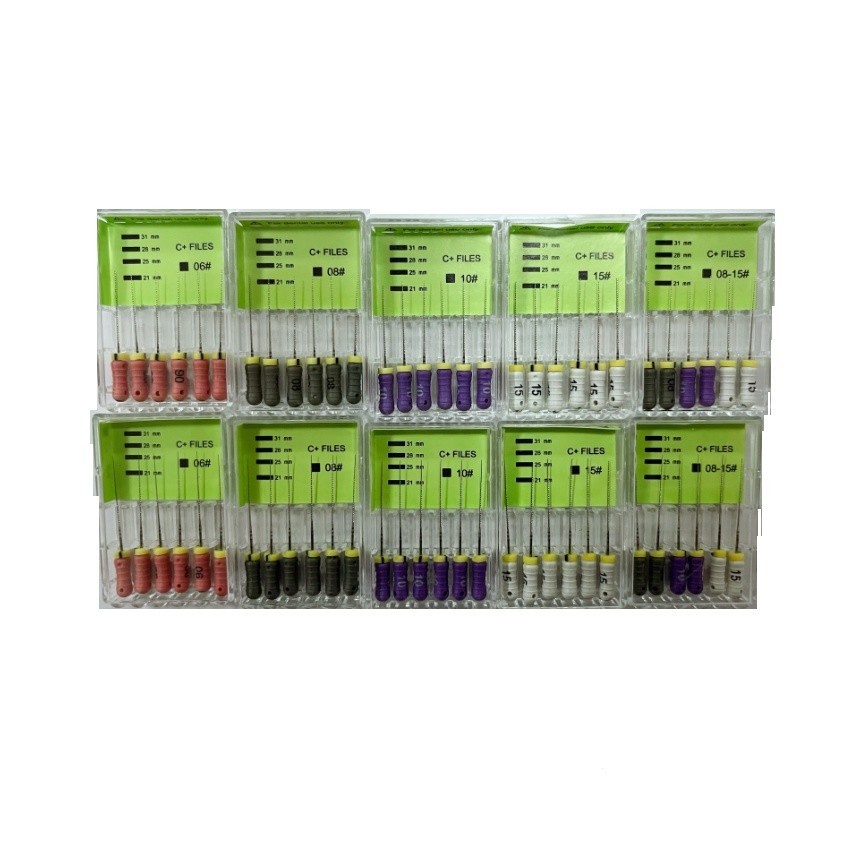 Dental C Plus Files 21mm 25mm Stainless Steel Endo Files Endodontics