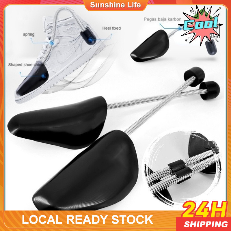【Wholesale】Shoe Tree Spring Type Shoe Stretcher Shaper Plastic Shoe ...