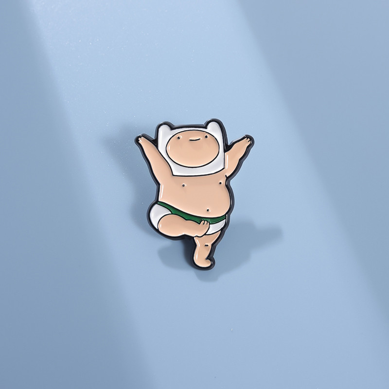 Anime Adventure Time Enamel Pins Brooches Funny Cartoon Brooch Pin ...