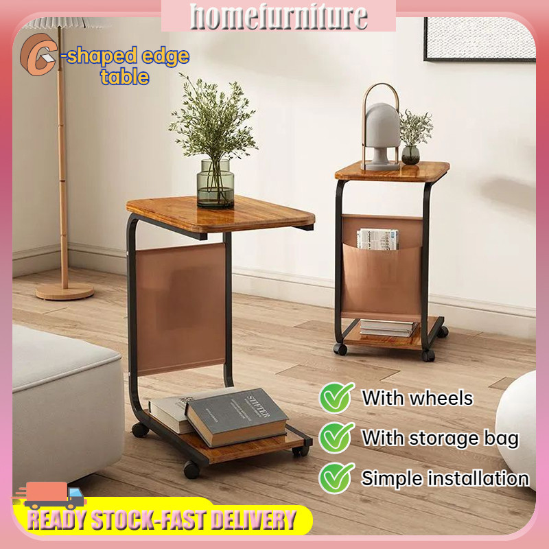 Movable Sofa Side Table Coffee Table Small Sofa Side Table Nordic Side ...