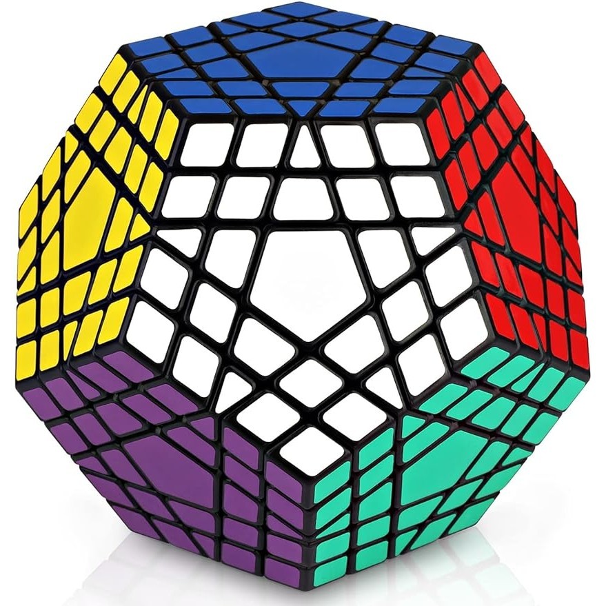 Gigaminx 5x5 Cube 5x5 Shengshou Megaminx Stickerless Speed Cube ...