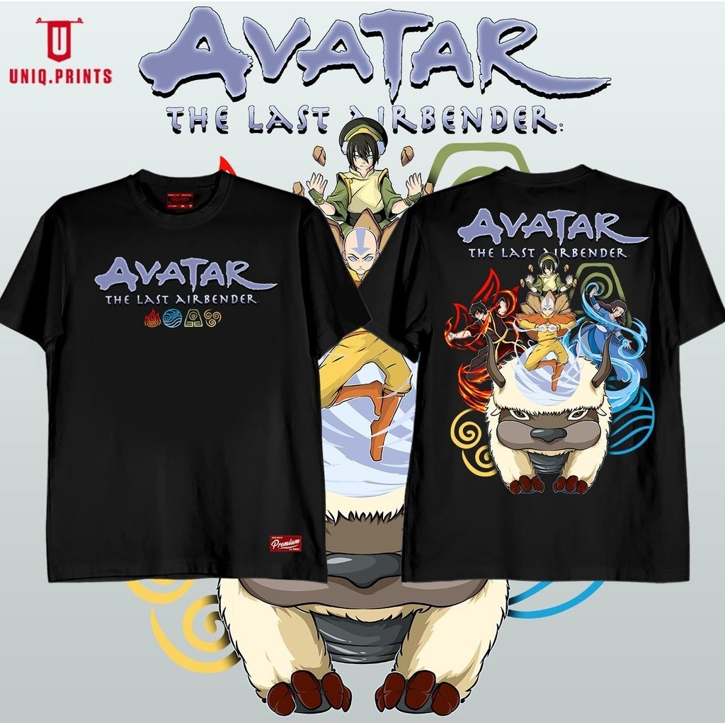 UNIQ.PRINTS AVATAR LAST AIRBENDER GRAPHIC COTTON TSHIRT FOR MEN AND ...