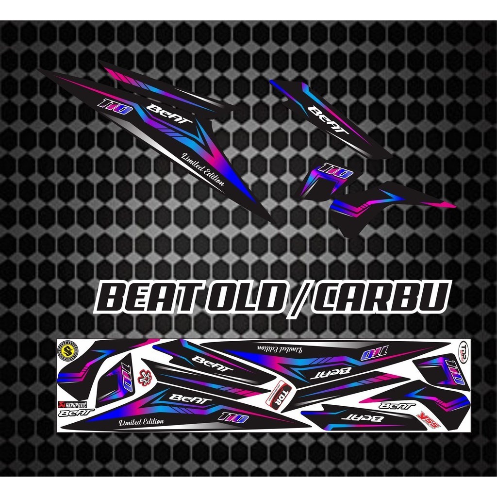 VARIATIONS ON OLD BEAT VARIATIONS / STRIPING STICKERS VARIATIONS HONDA ...