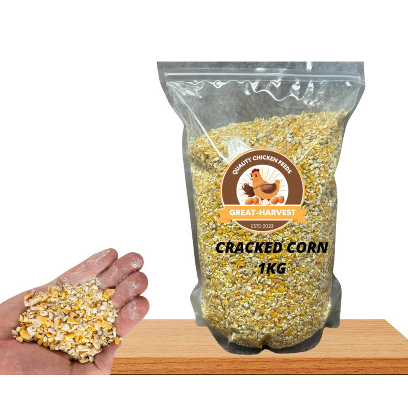 Cracked corn 1kg Animal Feeds Chicken Goat Duck Pig Manufacturer | Shopee Philippines