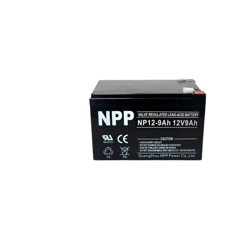ㄝ NPP Nepu battery 12V9AH maintenance-free elevator leveling emergency ...