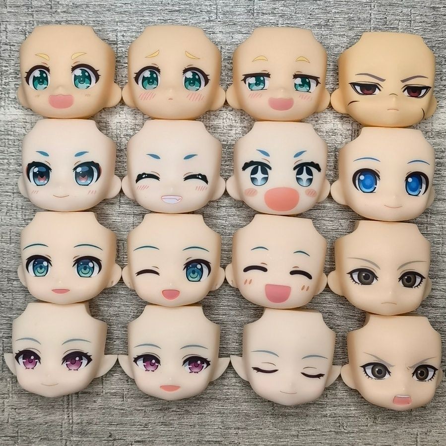 G GSC Nendoroid Replacement Face Merlin Hime Sakano Ai 2022 Snow ...